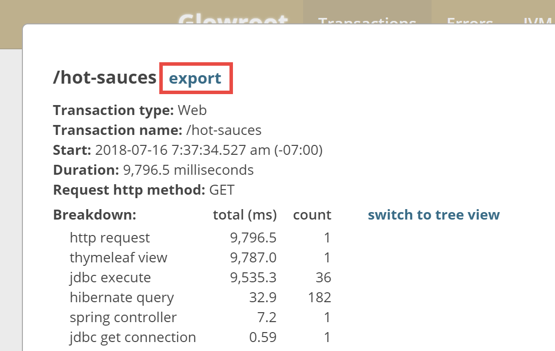 Transaction name (Background) · Issue #392 · glowroot/glowroot · GitHub