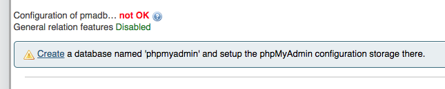 phpMyAdmin Configuration of pmadb… not OK · Issue #184 · mhulse/dotfizzles · GitHub