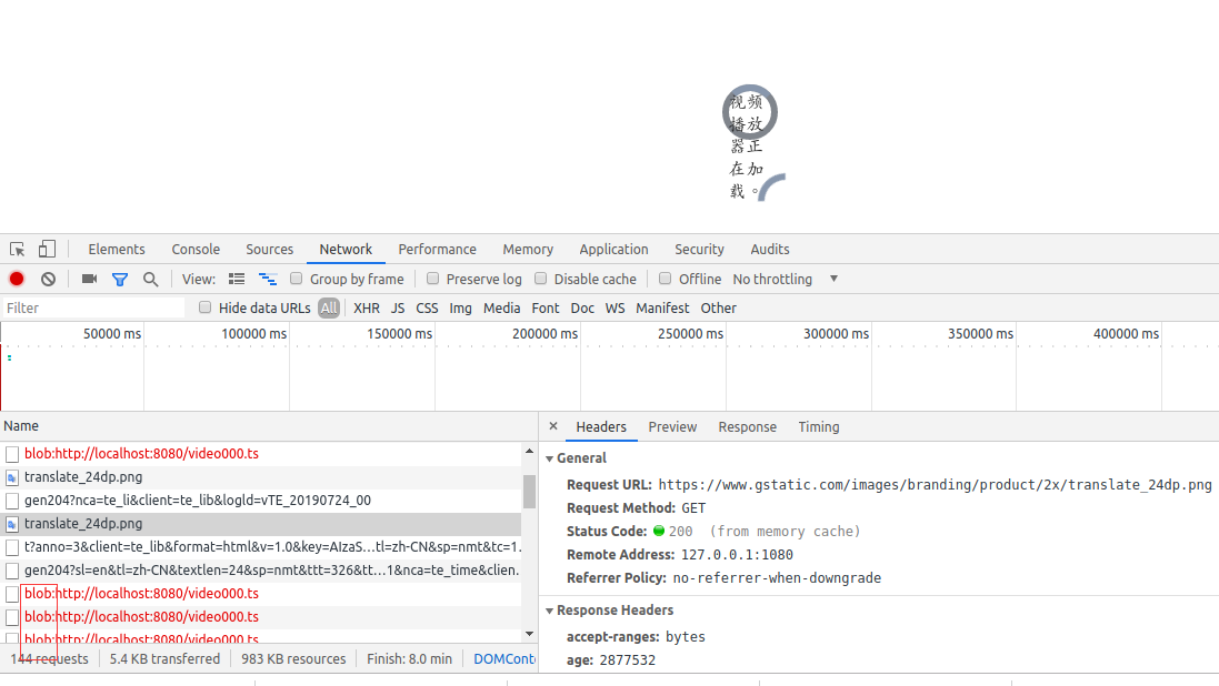 Hello, ask a question about the blob m3u8 address · Issue #620 · videojs/http-streaming · GitHub