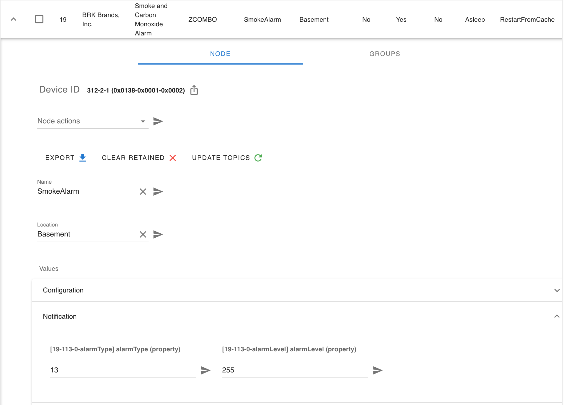 First Alert ZCOMBO-G Z-Wave missing smoke/CO2 entity - Zwave JS · Issue ...