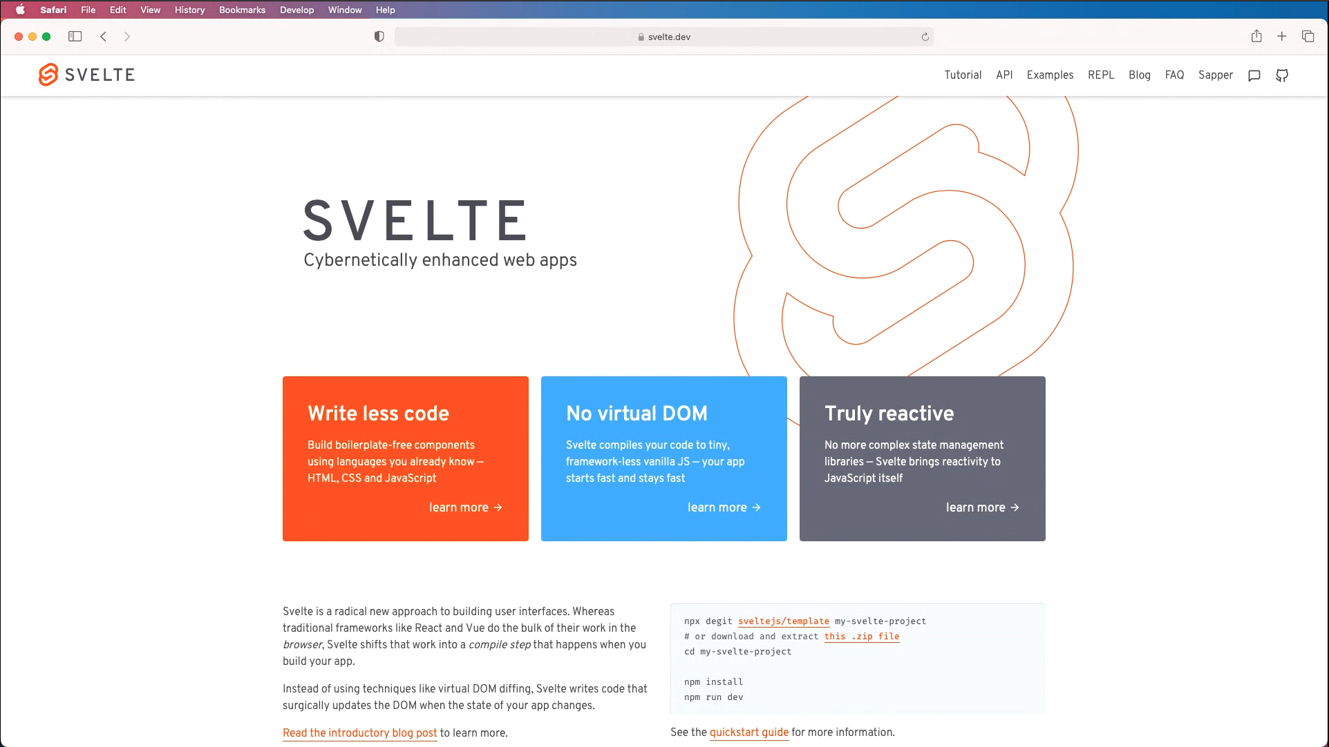 svelte.dev is broken on Safari: Assets are not being loaded · Issue #5882 · sveltejs/svelte · GitHub