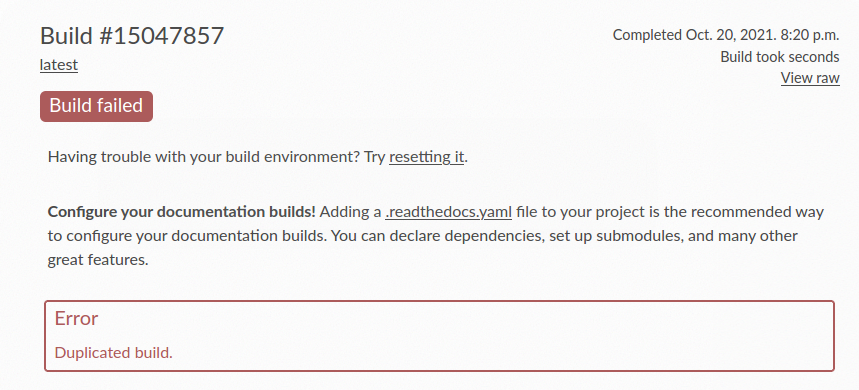 Readthedocs builds are triggered twice · Issue #5958 · Slicer/Slicer · GitHub
