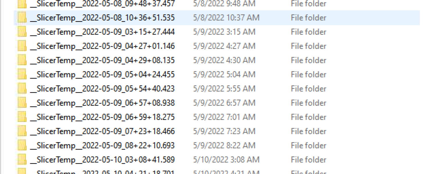 Slicer Tmp Directory Grows Without Bound · Issue 6575 · Slicerslicer · Github 7134