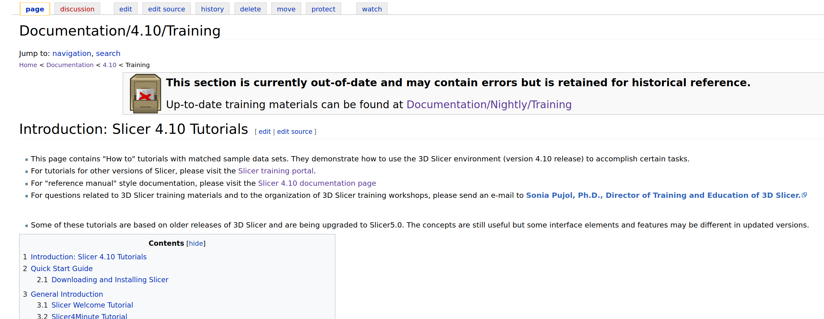 Improve Slicer training portal · Issue #6676 · Slicer/Slicer · GitHub