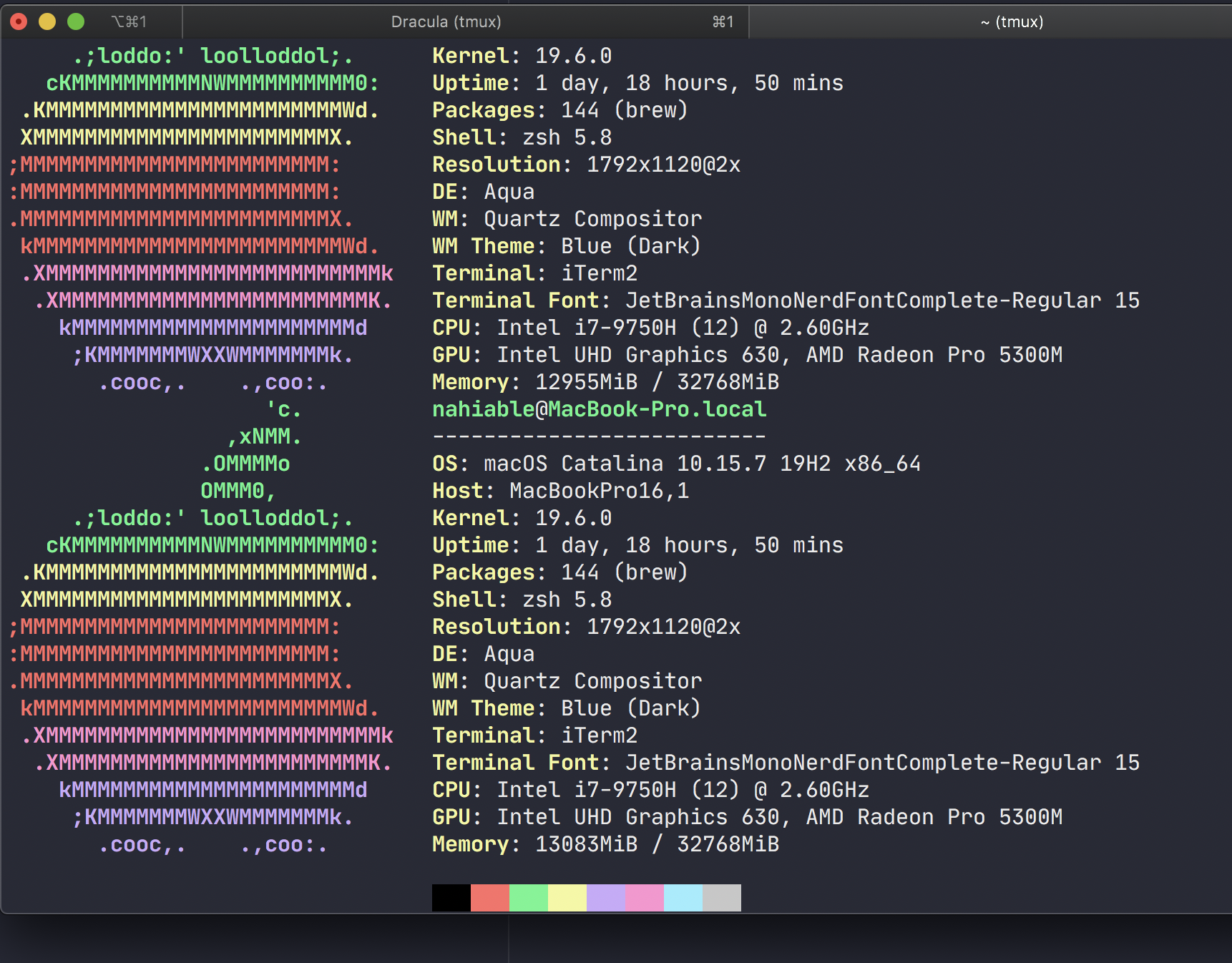 Neofetch starts twice on shell startup · Issue #70 · romkatv/zsh4humans ...
