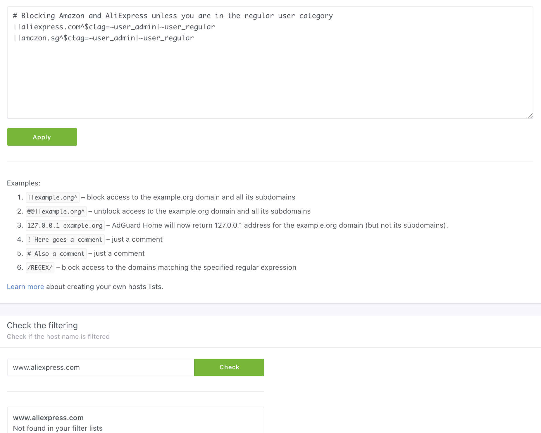 Block for tag not work in website · Issue #1707 · AdguardTeam ...