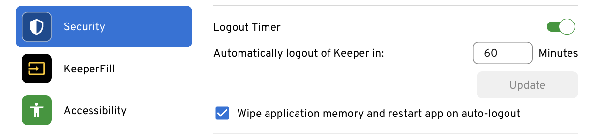 Credentials Stored In Plaintext In Memory · Issue 486 · Keeper