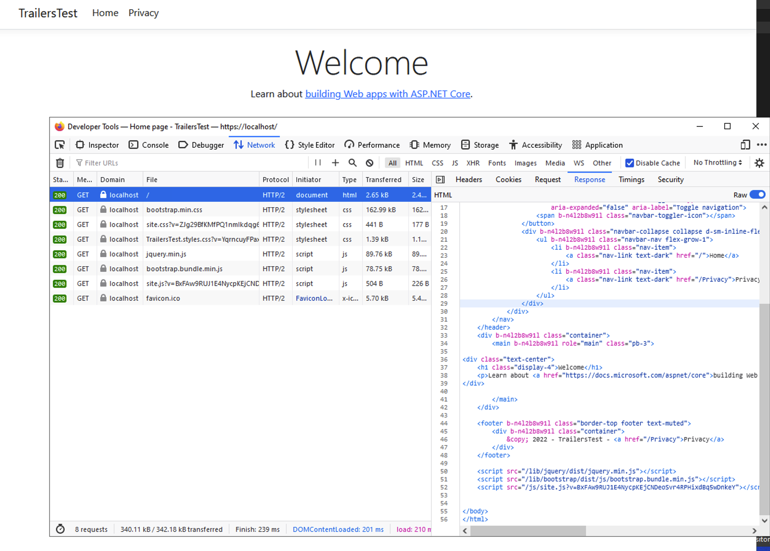 HTTP Trailers Causing Response Truncation in FireFox when Served from IIS on Windows Server 2022 ...