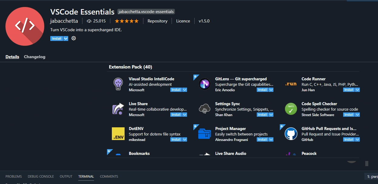 Extension Details Prioritizes Extension Pack Dependencies Over The Readme · Issue 115759
