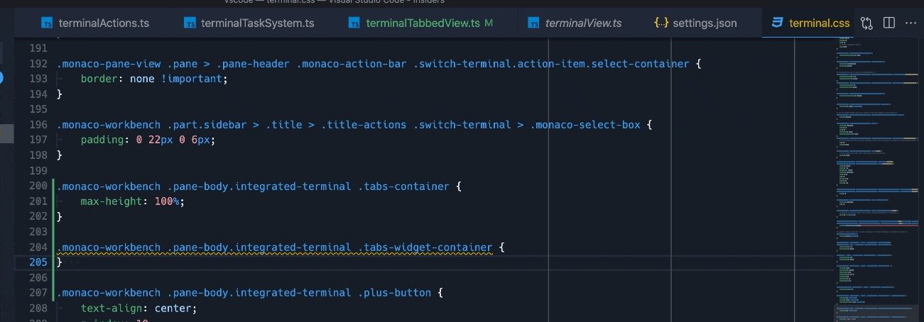 Tabs animating when typing · Issue #121284 · microsoft/vscode · GitHub