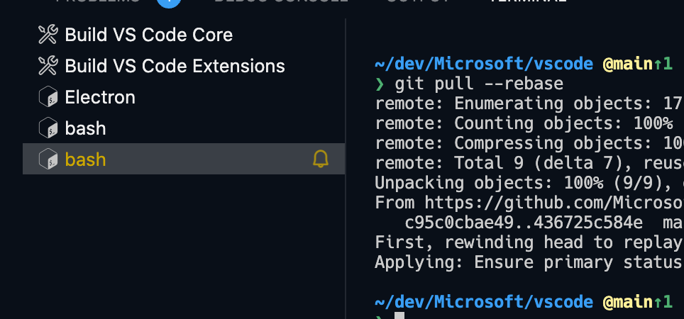 Add option to hide visual bell status · Issue #121939 · microsoft ...