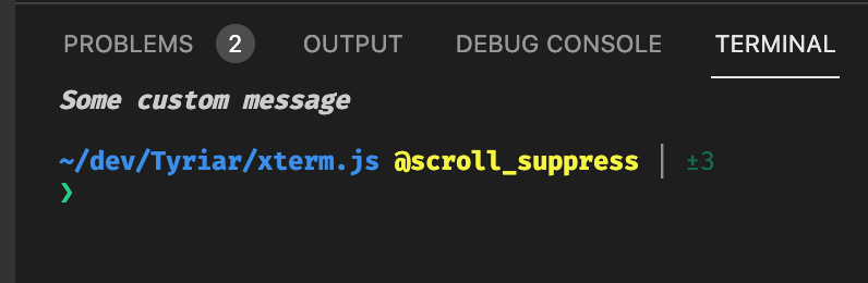 Terminal API: Allow initial text to be shown · Issue #120368 ...