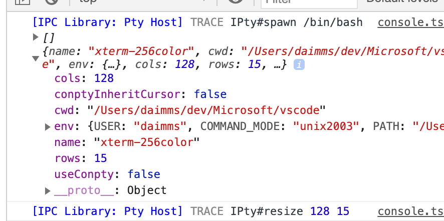 Weird letter spacing in Integrated Terminal for VS Code · Issue #120004 ...