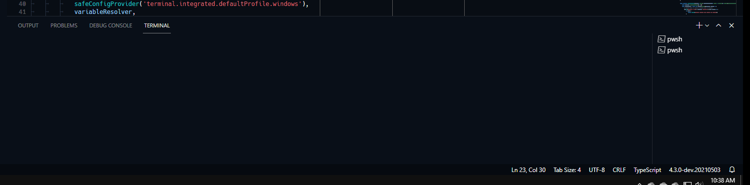 Active Terminal Not Set When First Terminal Is Killed · Issue 123709 · Microsoft Vscode · Github