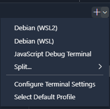 Terminal profile default settings aren't coming through when setting ...