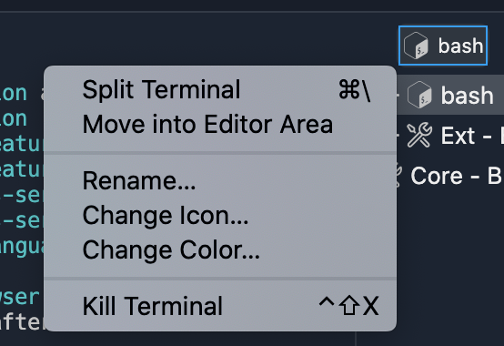 Inline tab's customization section is ordered differently to the other ...