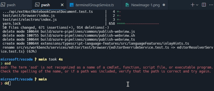 Cannot focus terminal editor find with mouse after opening it · Issue ...