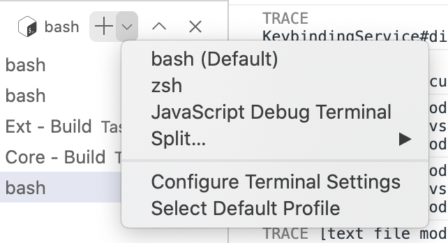 macOS pwsh not showing in default terminal profile list or new terminal list · Issue #128564 ...