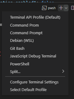 Terminal profiles not ordered? · Issue #130192 · microsoft/vscode · GitHub