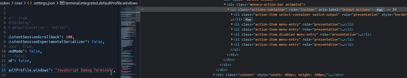 activating terminal profile keeps closing combo boxes · Issue #131111 · microsoft/vscode · GitHub
