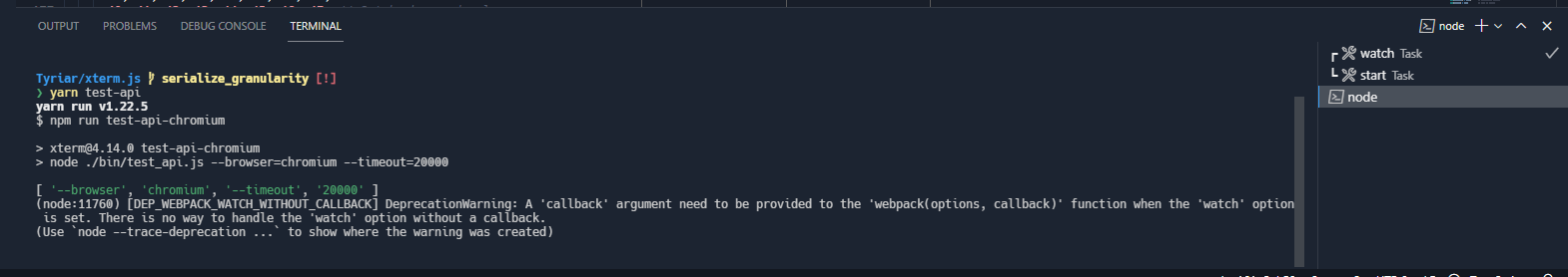 Terminal scrollbar is not positioned right in today's insiders · Issue ...