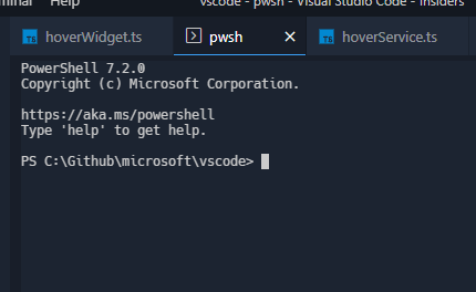 Background color is wrong when terminals are created in editor area via ...