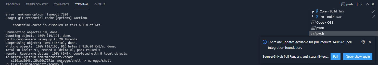 Updates available notification shows when I pushed the change · Issue ...