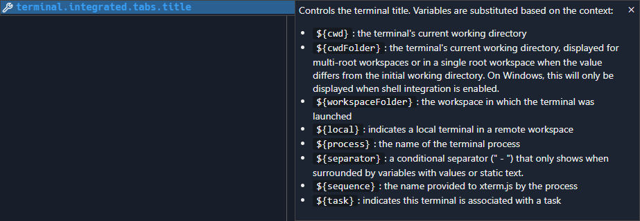 Reference to xterm.js in setting · Issue #145898 · microsoft/vscode · GitHub