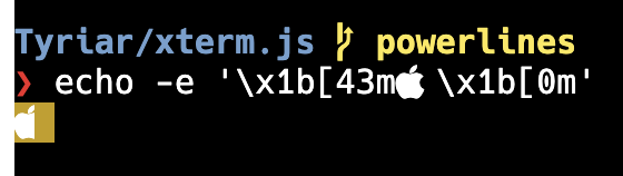 Nerd font glyphs are cut off on dom renderer · Issue #3807 · xtermjs/xterm.js · GitHub