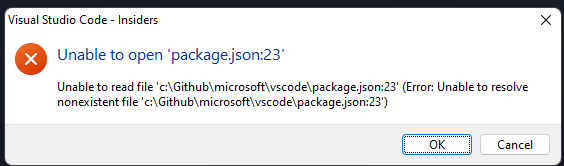 terminal link detection broken for file links with line numbers · Issue ...
