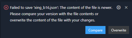 On save: Unable to write file, Cannot read properties of undefined ...