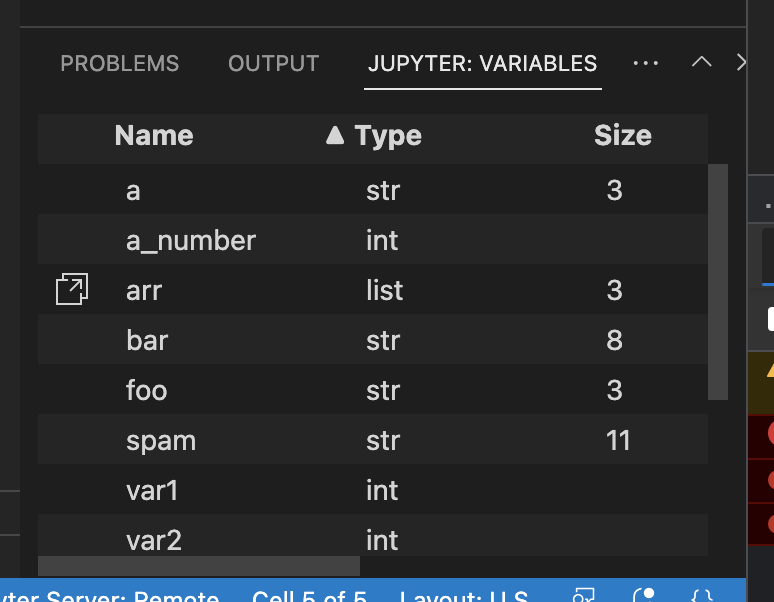 Variable viewer: Horizontal padding prevents scroll bars from reaching edges · Issue #10242 ...