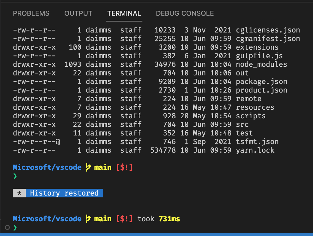 Polish VS Code messages in the terminal and make consistent · Issue ...