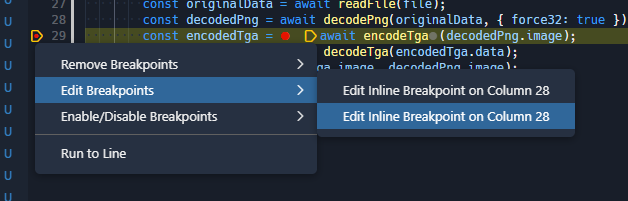 Duplicate entries in edit breakpoint and related submenus · Issue #152639 · microsoft/vscode ...