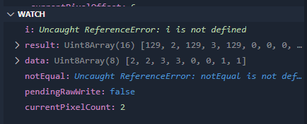 Watch "not available" appears in the color of the last type · Issue ...