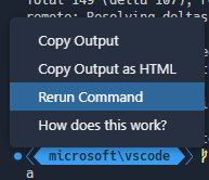 selecting the command should be easier · Issue #153382 · microsoft ...