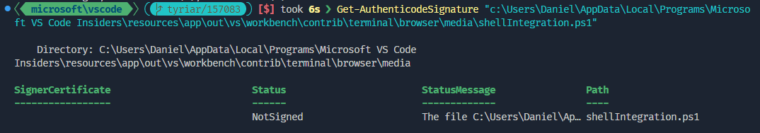 Terminal error when starting VS Code from zip on Windows · Issue ...