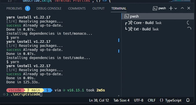 Moving a terminal tab that is visible should keep it visible · Issue ...