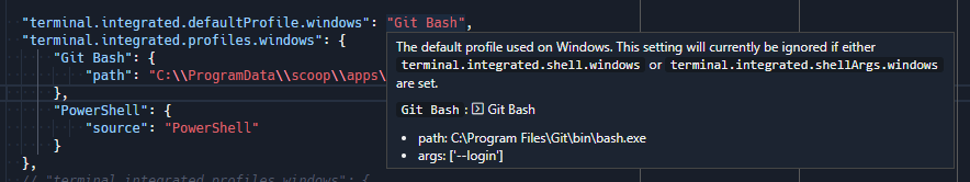terminal.integrated.profiles.windows does not work with spaces in names anymore · Issue #161219 ...