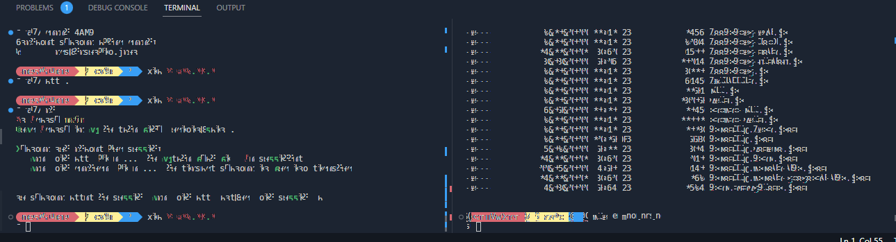 Terminal rendering breaks after waking from sleep · Issue #162996 · microsoft/vscode · GitHub