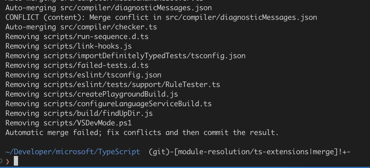 Terminal quick fix: Conflicting git files · Issue #163833 · microsoft/vscode · GitHub