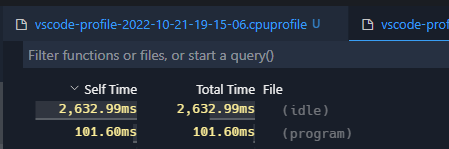 Improve filter text box padding · Issue #90 · microsoft/vscode-js-profile-visualizer · GitHub