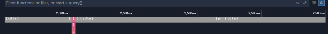 Flame Chart Times Aren T Useful When Looking At Sub 10ms · Issue 100 · Microsoft Vscode Js