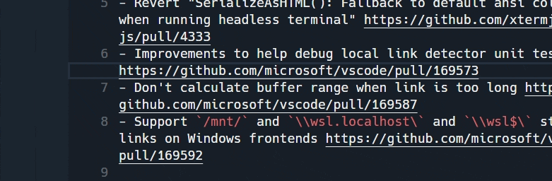 Go to definition is showing up when I ctrl+click a link in a markdown file · Issue #169593 ...