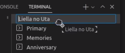Drag and drop should be disabled when terminal tabs are being renamed · Issue #172079 ...