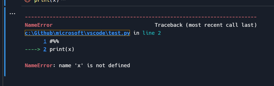 Error renderer "in line" link should include the line number · Issue #172208 · microsoft/vscode ...