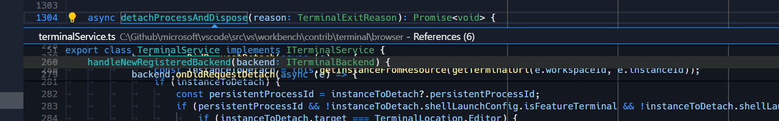 Peek view content is overlapping due to sticky scroll · Issue #173331 · microsoft/vscode · GitHub
