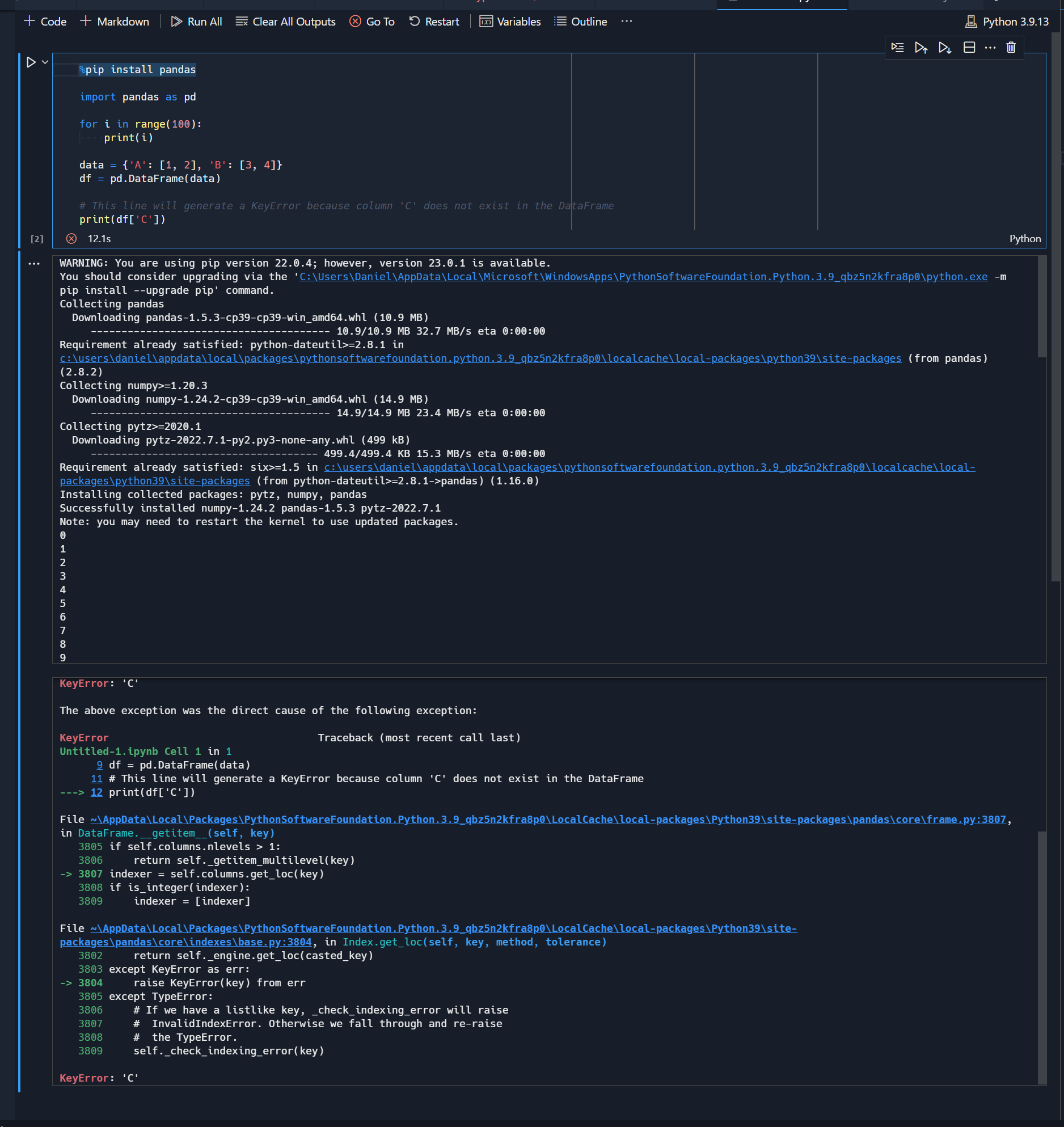Links in cell output aren't working · Issue #177854 · microsoft/vscode · GitHub