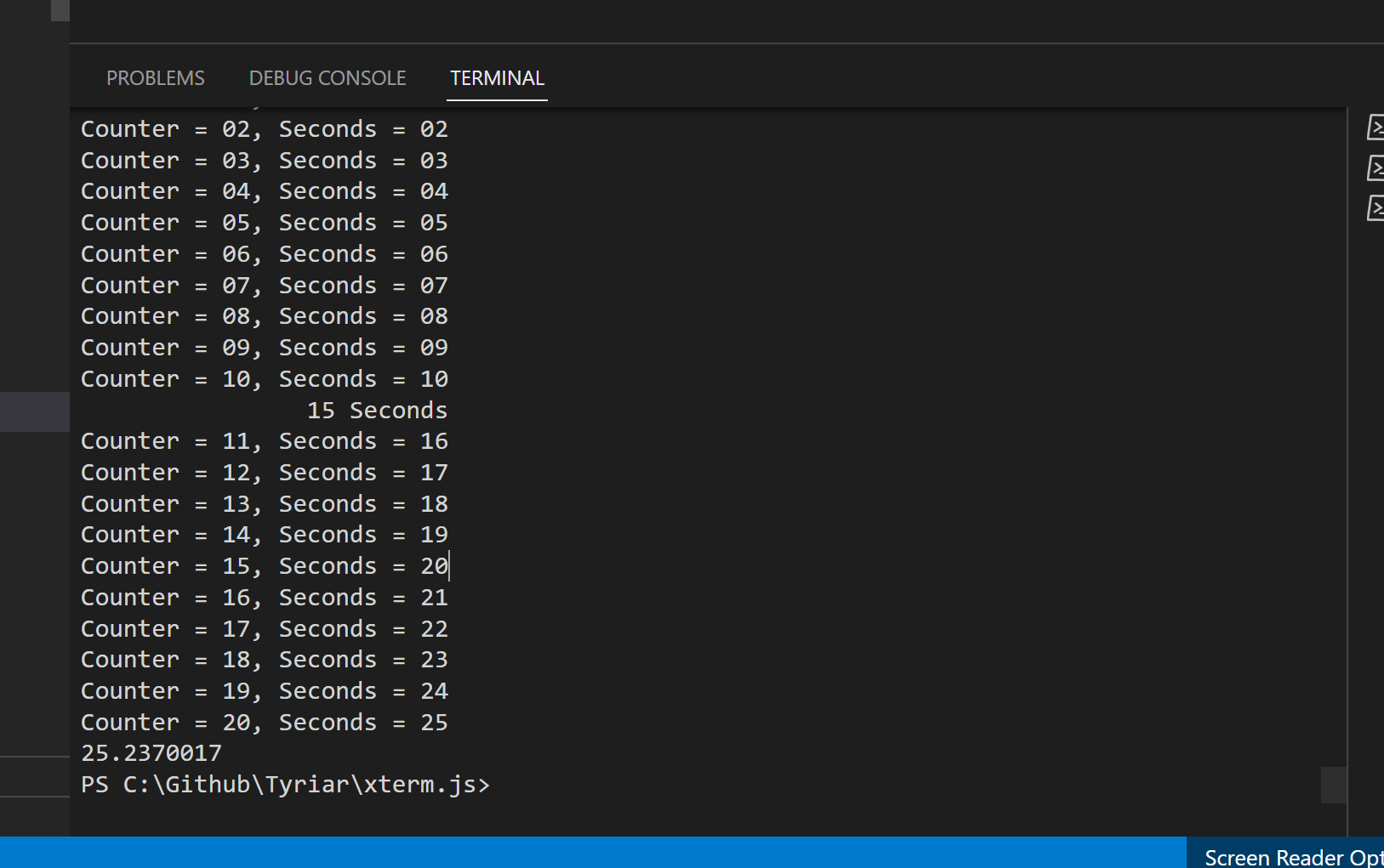 Accessible buffer does not get new lines if buffer changes while focused · Issue #177882 ...