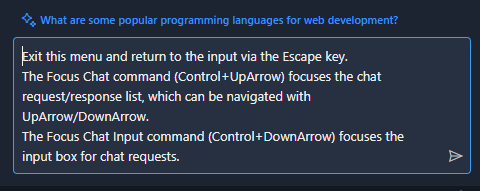 Make accessibility help generic · Issue #183363 · microsoft/vscode · GitHub
